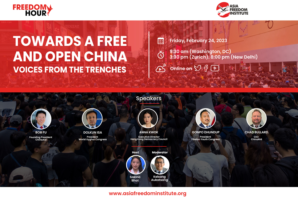 Towards a Free and Open China. Voices From the Trenches - AFI